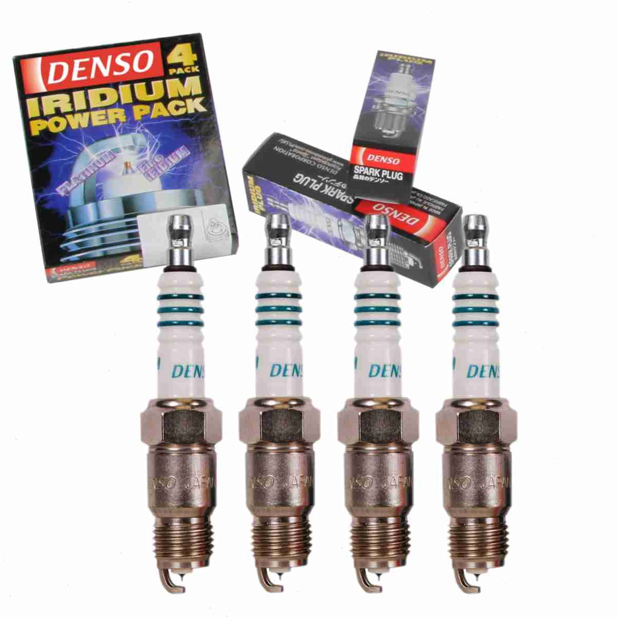 4 pc DENSO 5330 Iridium Power Spark Plugs for 19208523 19300383 ...