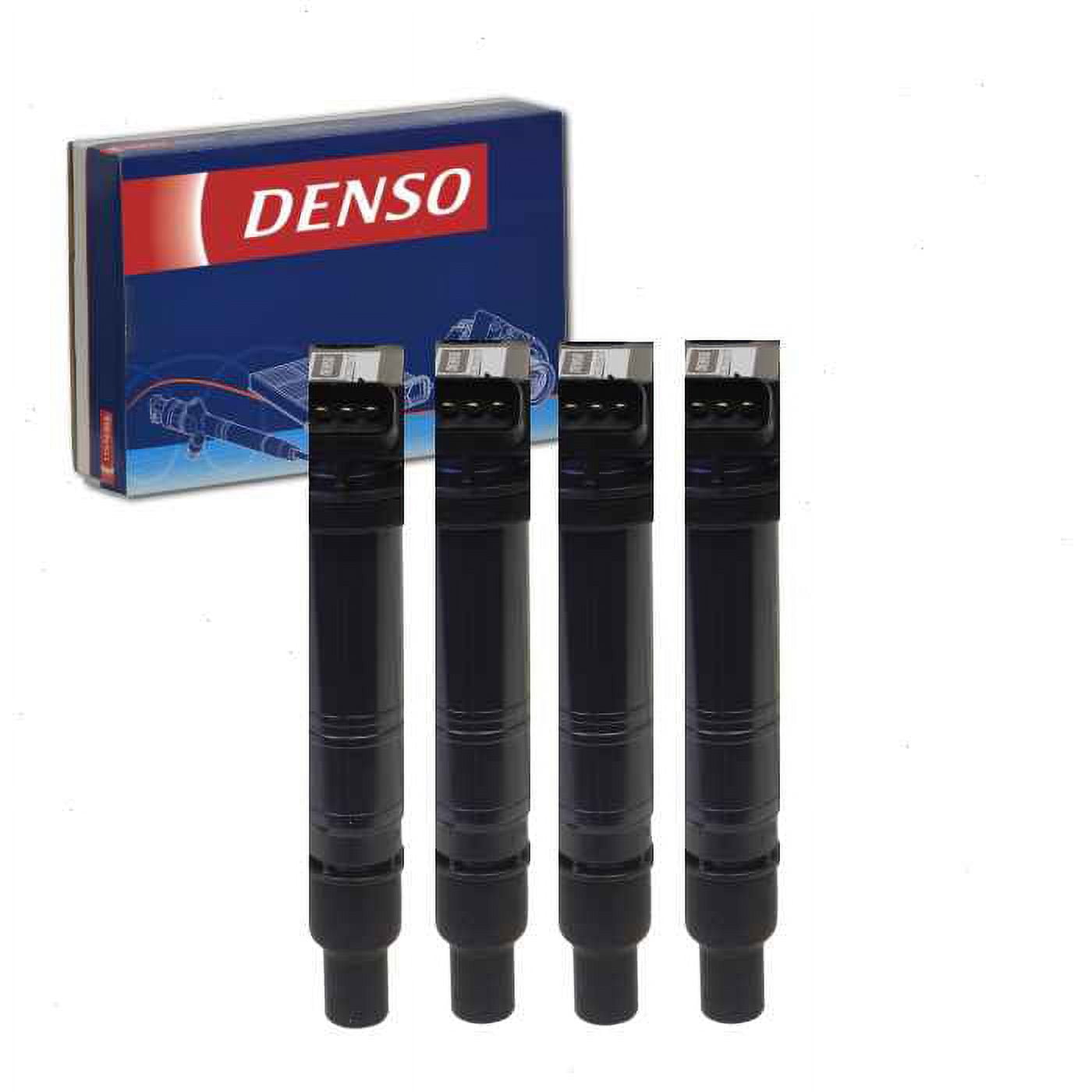 4 pc DENSO Direct Ignition Coils compatible with Toyota Tacoma 2.7L L4 ...
