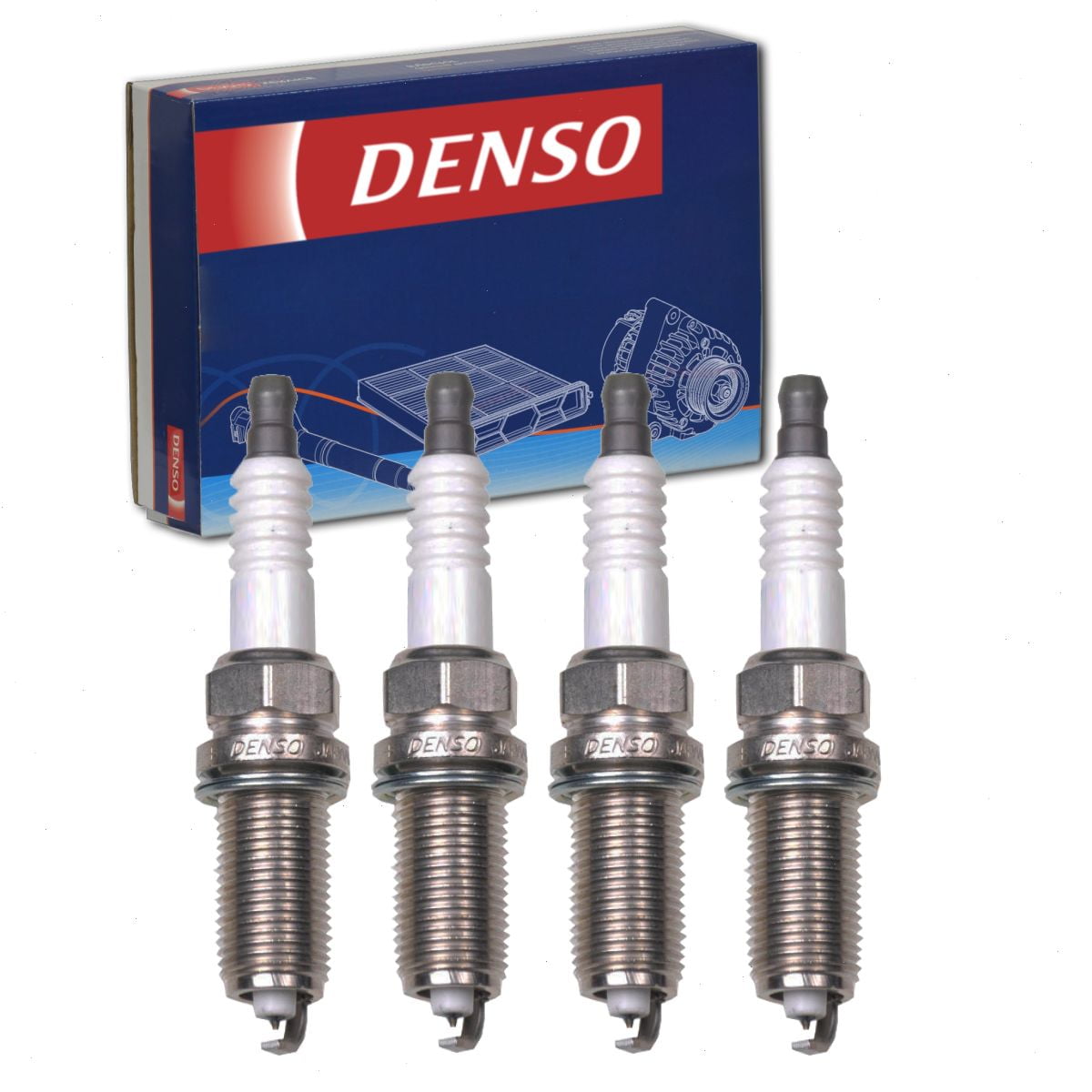 4 pc DENSO Iridium Long Life Spark Plugs compatible with Toyota Camry 2 ...
