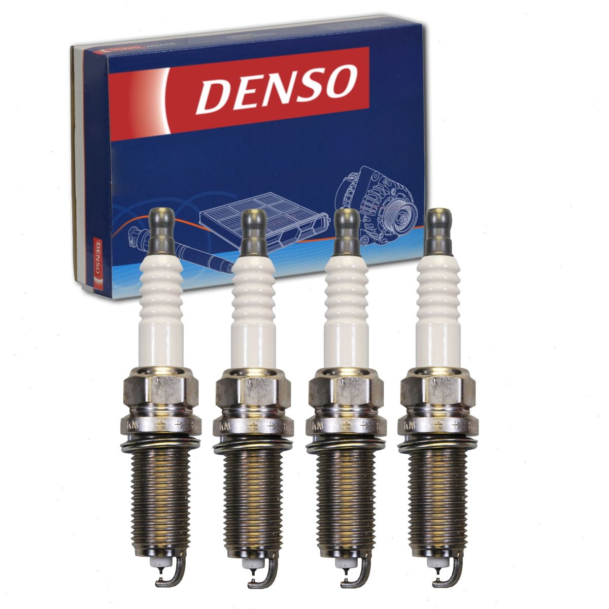 4 pc DENSO Iridium Long Life Spark Plugs compatible with Toyota RAV4 2 ...