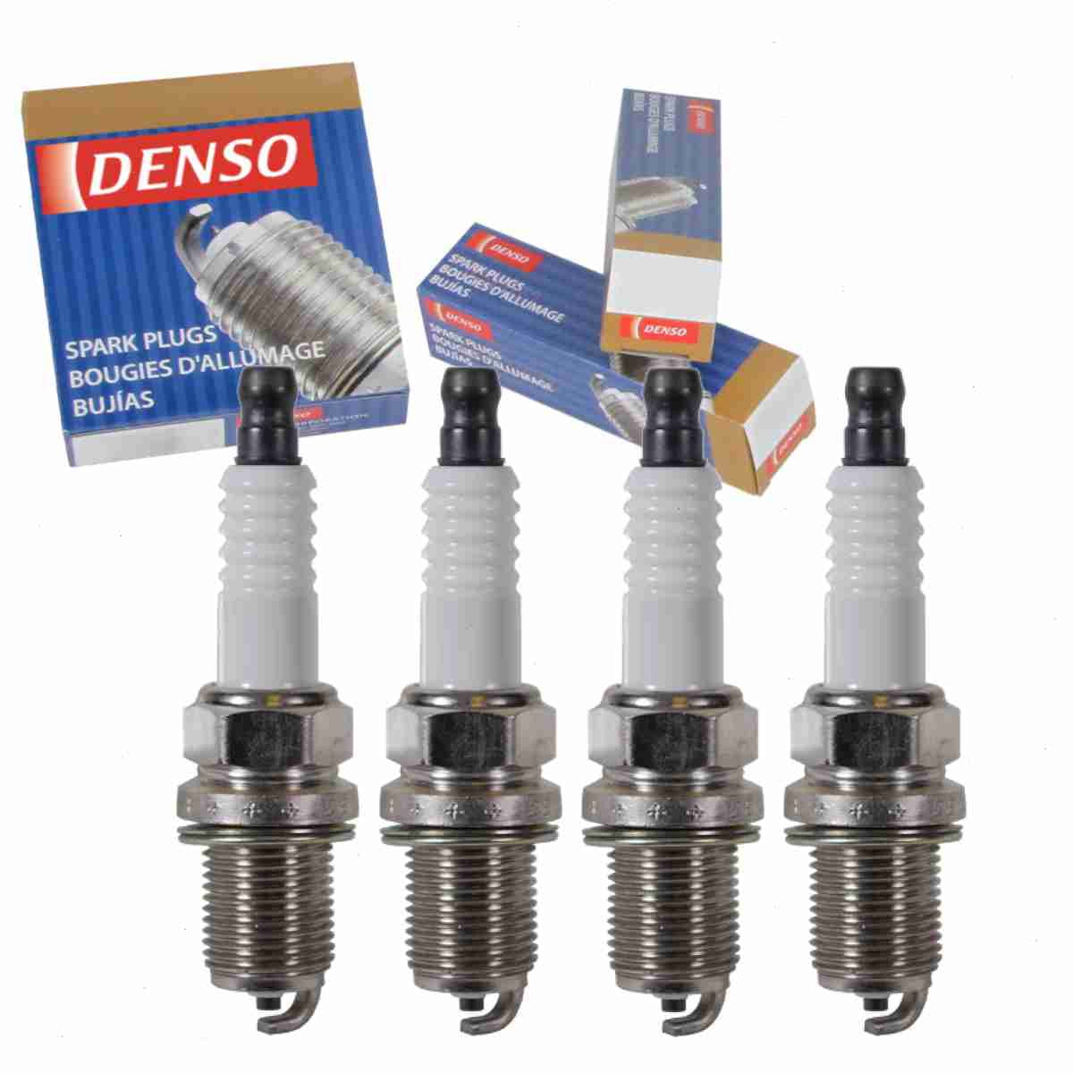 4 pc DENSO Standard Spark Plugs compatible with Suzuki SX4 2.0L L4 2007 ...