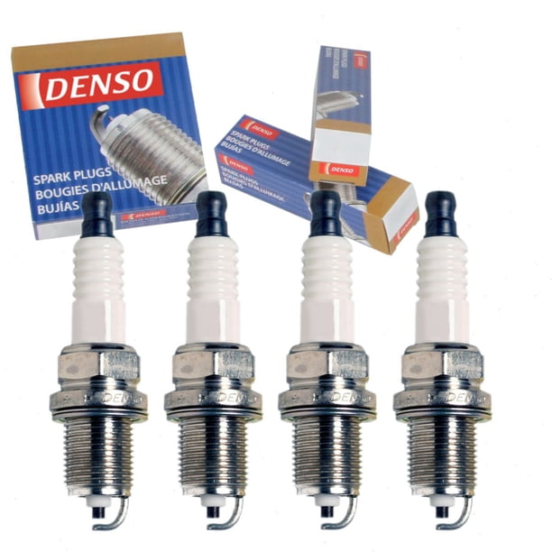 4 pc DENSO Standard Spark Plugs compatible with Volkswagen Jetta 2.0L ...