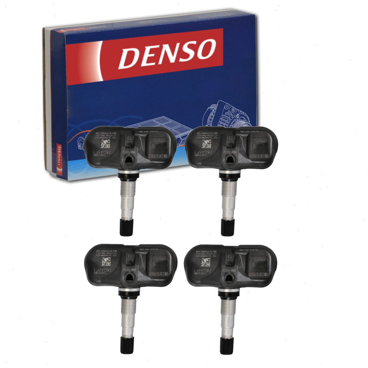 DENSO 4pc TPMS Sensors for Toyota Prius 2006-2015, Long-lasting ...