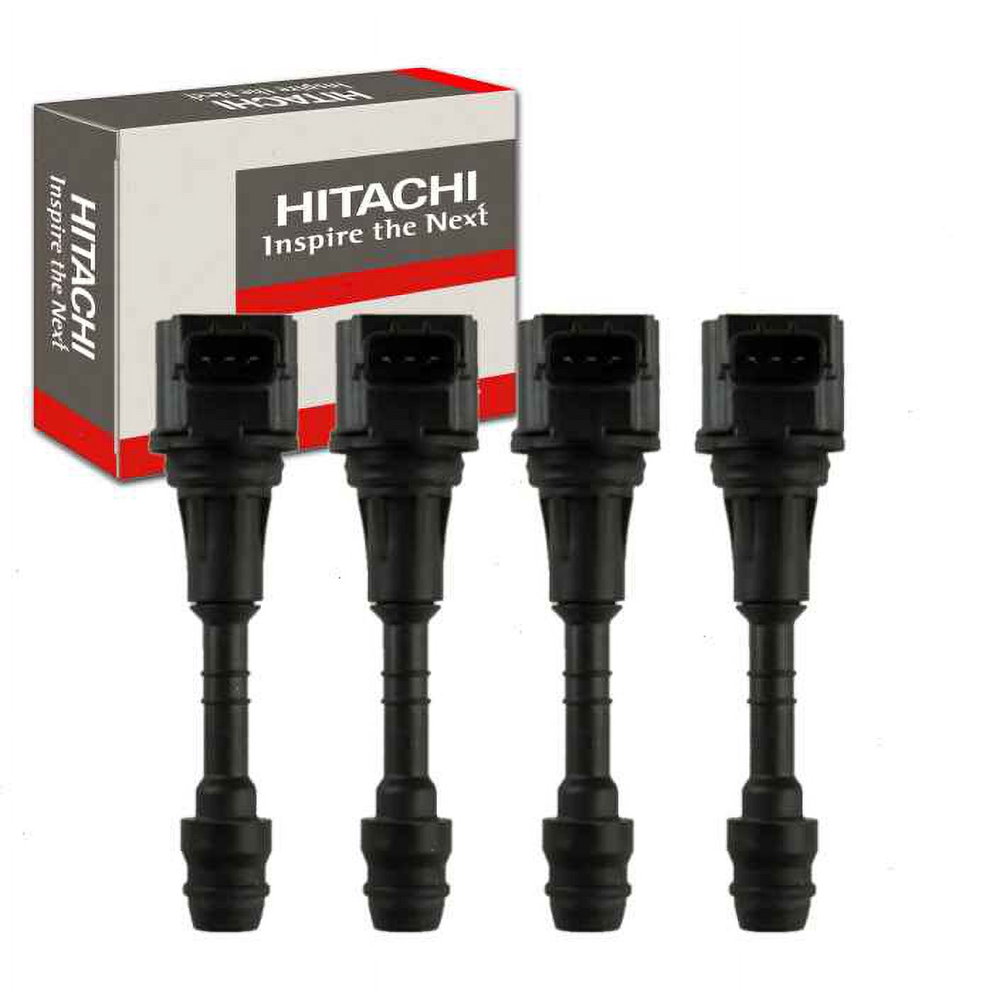 4 pc Hitachi IGC0001 Ignition Coils for 22448-ZE00A 22448-ZE00C C1672 ...