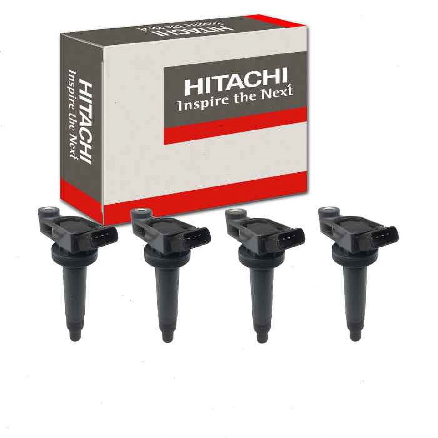 4 pc Hitachi IGC0128 Ignition Coils for 90080-19016 9091902234 Spark ...