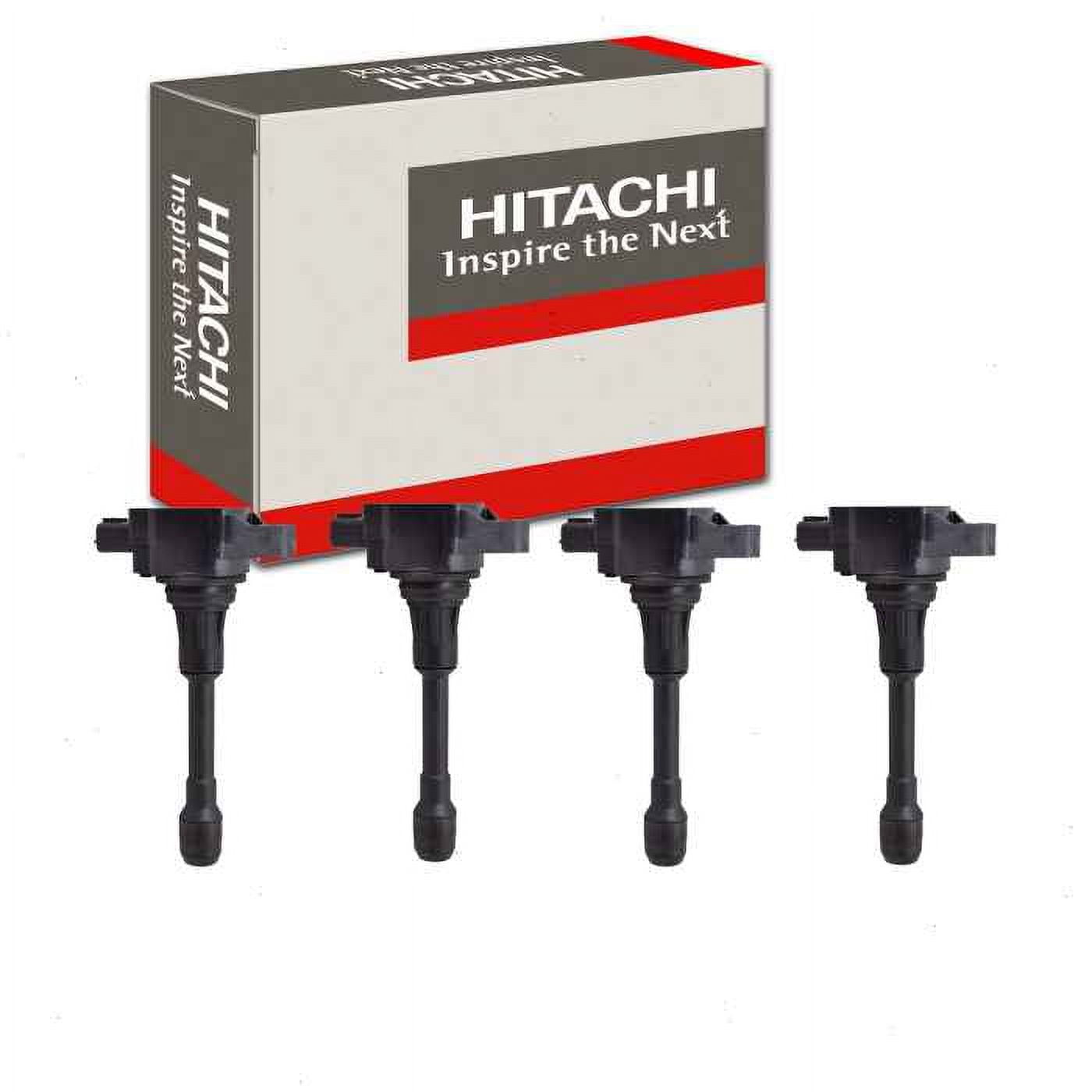 4 pc Hitachi Ignition Coils compatible with Nissan Altima 2.5L L4 2007 ...