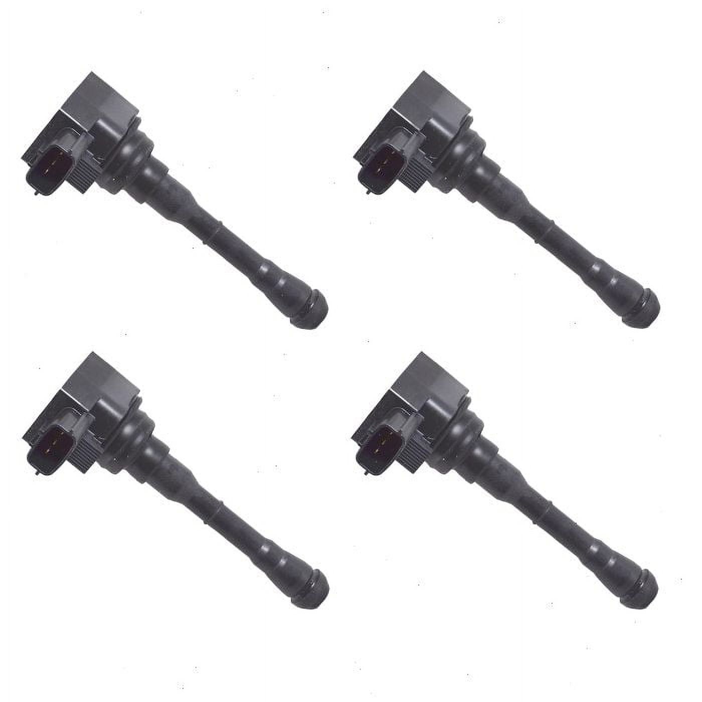 4 pc Hitachi Ignition Coils compatible with Nissan Juke 1.6L L4 2011 ...