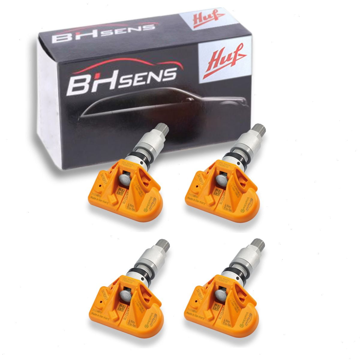 4 pc Huf TPMS Sensors compatible with Toyota Camry 2012-2017 - Orange ...