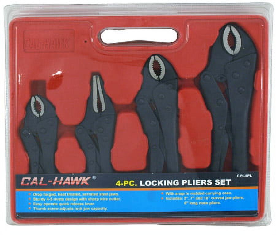 4-pc. Locking Pliers Set - Walmart.com