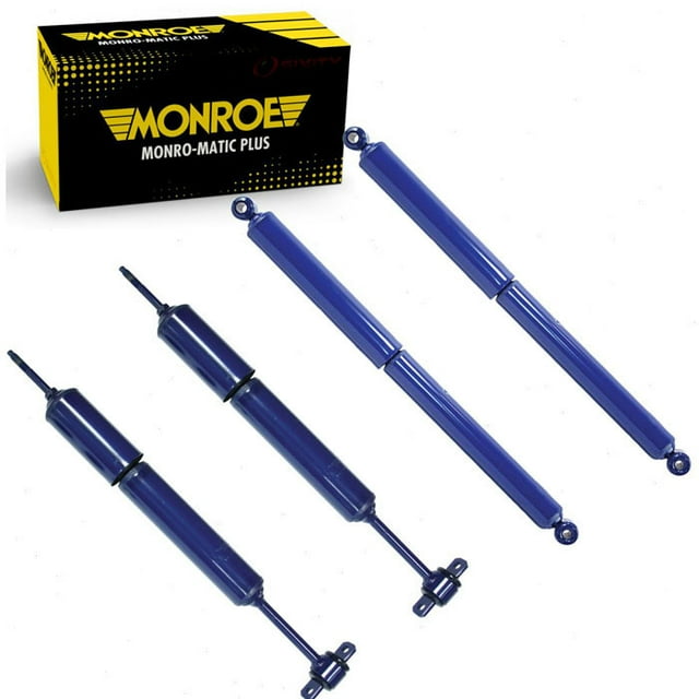 4 pc Monroe Front Rear Monro-Matic Plus Shock Absorbers compatible with ...