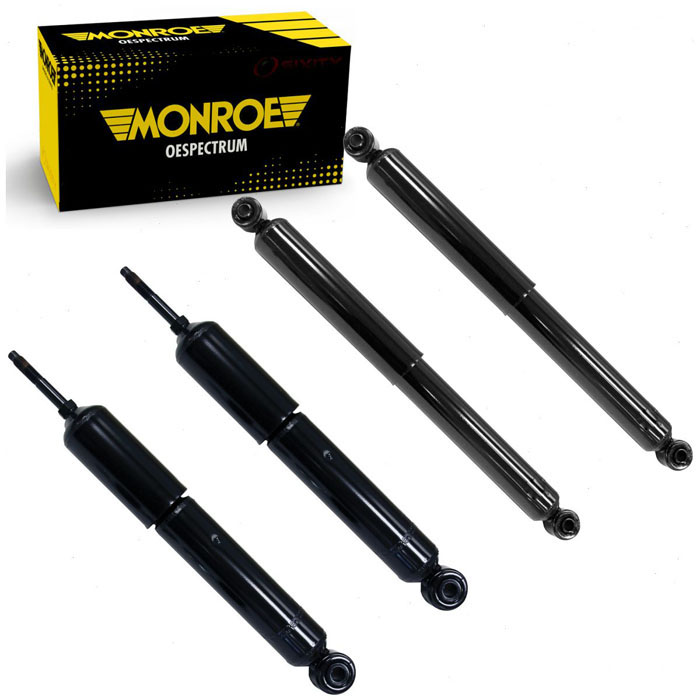 4 pc Monroe Front Rear OESpectrum Shock Absorbers compatible with GMC ...