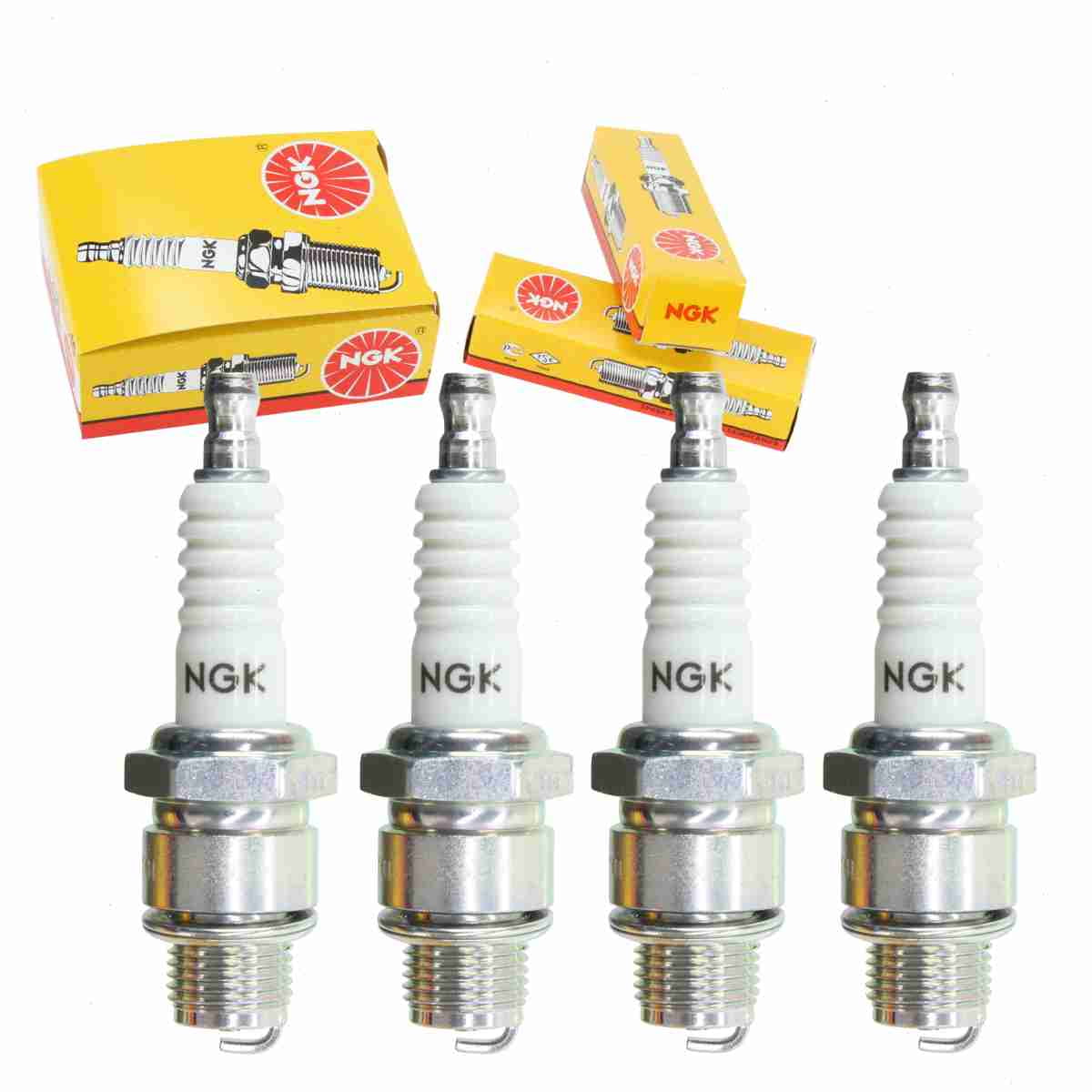 4 pc NGK 2129 Standard Spark Plugs for 09482-00269 09482-00532 821 821 ...
