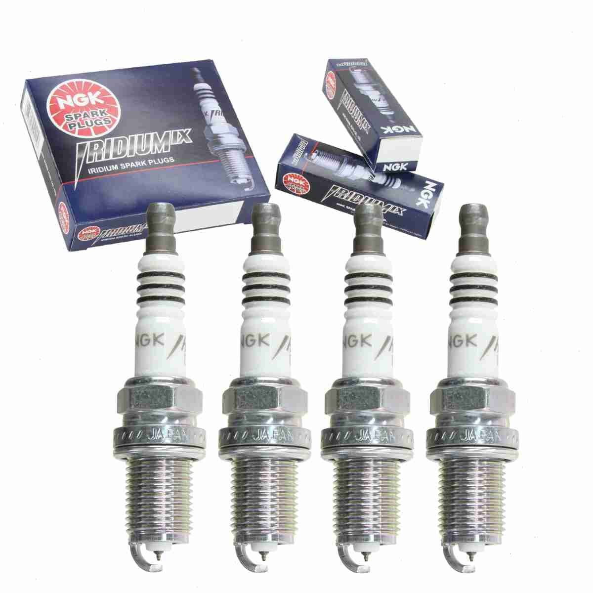 NGK 2667 Iridium IX Spark Plugs, 4 pc, Fits 2011-2015 Chevrolet Cruze ...