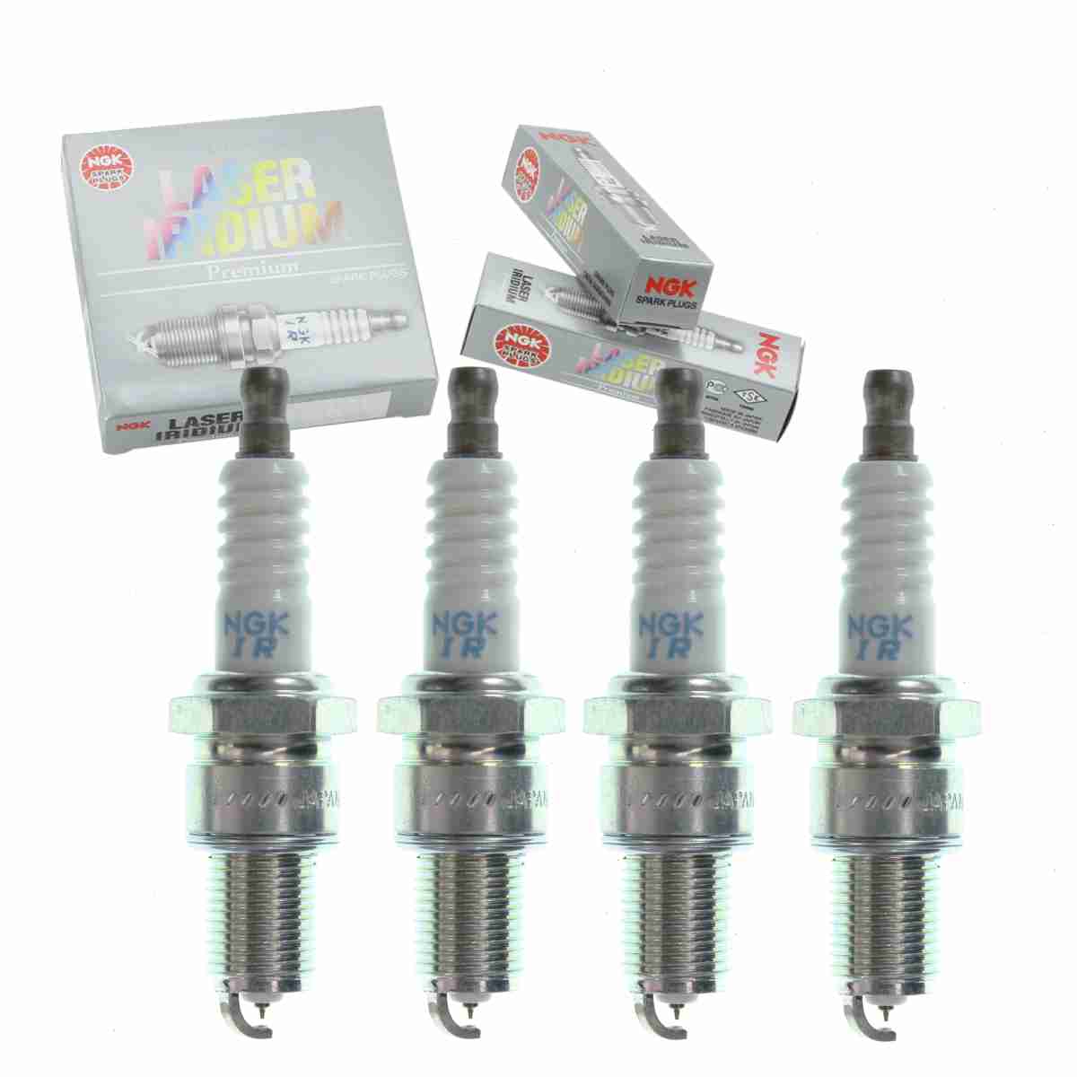 4 pc NGK 3106 Laser Iridium Spark Plugs for 3354 MD374841 S22PR-A7 ...