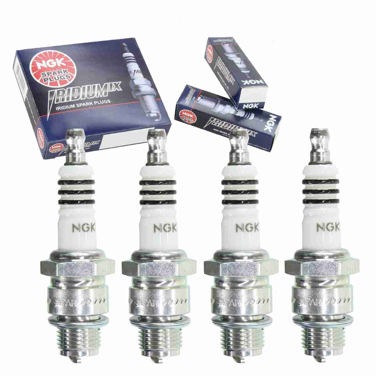 4 pc NGK 3419 Iridium IX Spark Plugs for 065-01406-70 09482-00064 1224 ...