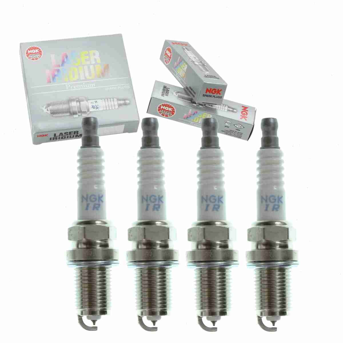 4 pc NGK 5115 Laser Iridium Spark Plugs for 7321 FR3KII332 Ignition ...