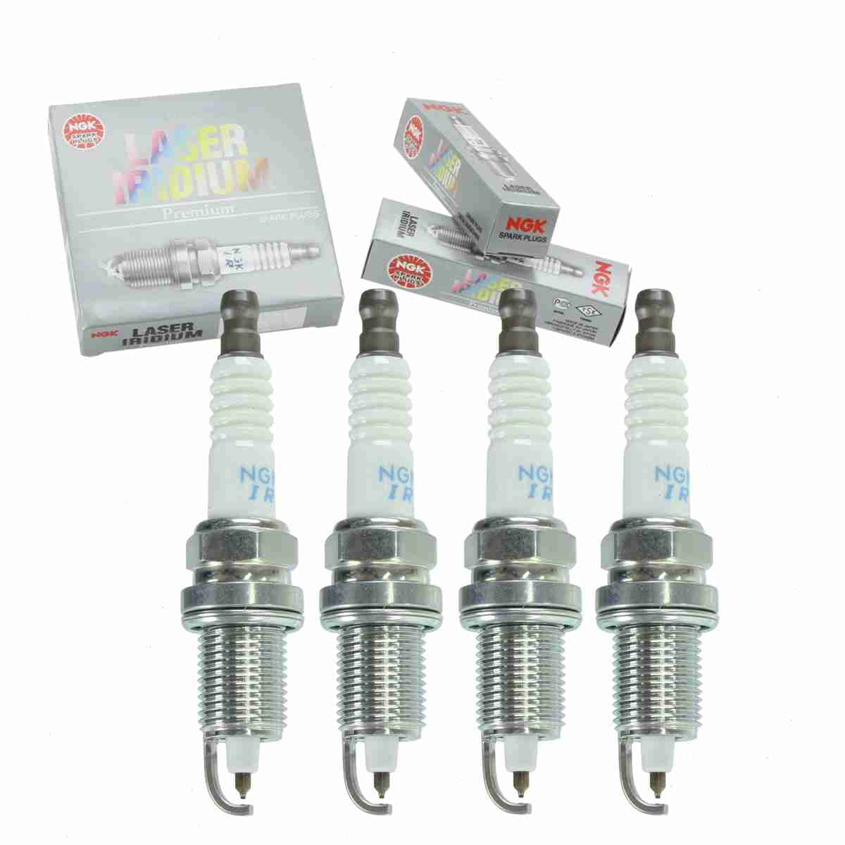 4 pc NGK 5899 Laser Iridium Spark Plugs for 33-892567 33-892567Q ...