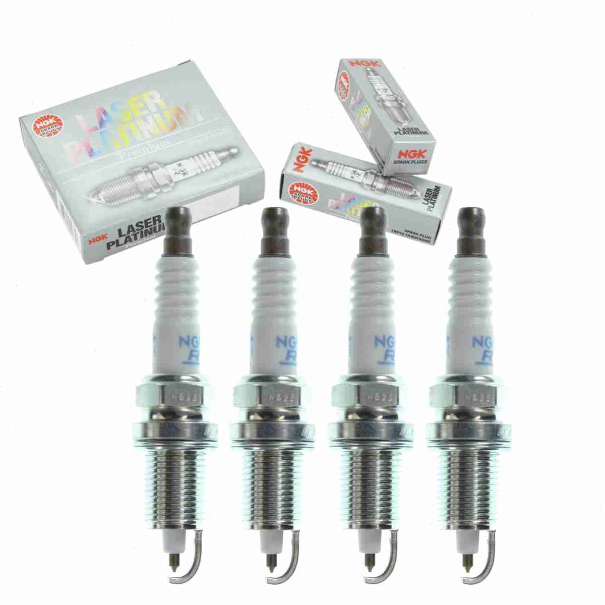 4 pc NGK 7696 Laser Platinum Spark Plugs for 952M 958 QC10PEP QC12PEPA ...