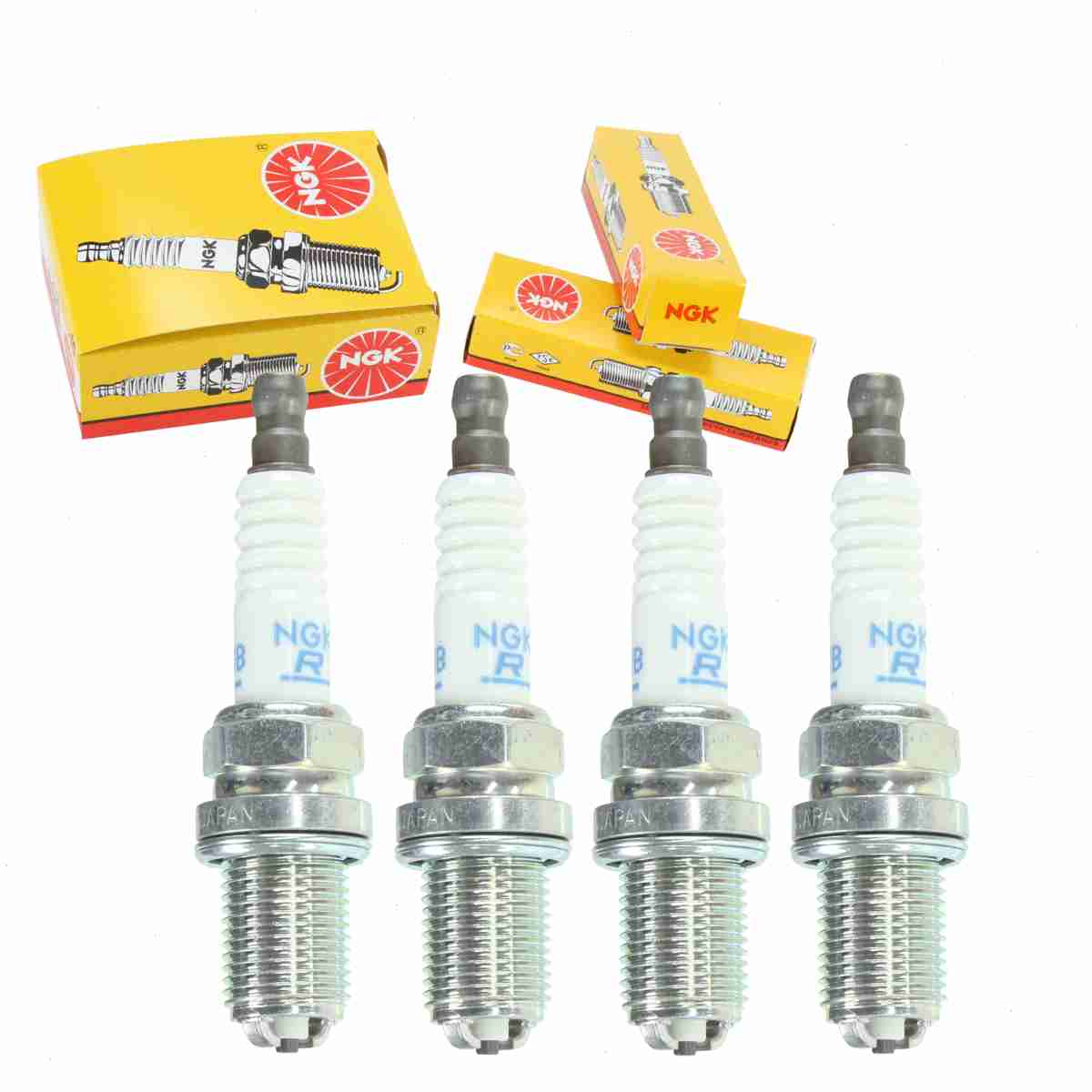 4 pc NGK 7969 Standard Spark Plugs for 101 000 035 HJ 1765308 3922 FGR8KQE0 FR7DE2 RC9TMC ...