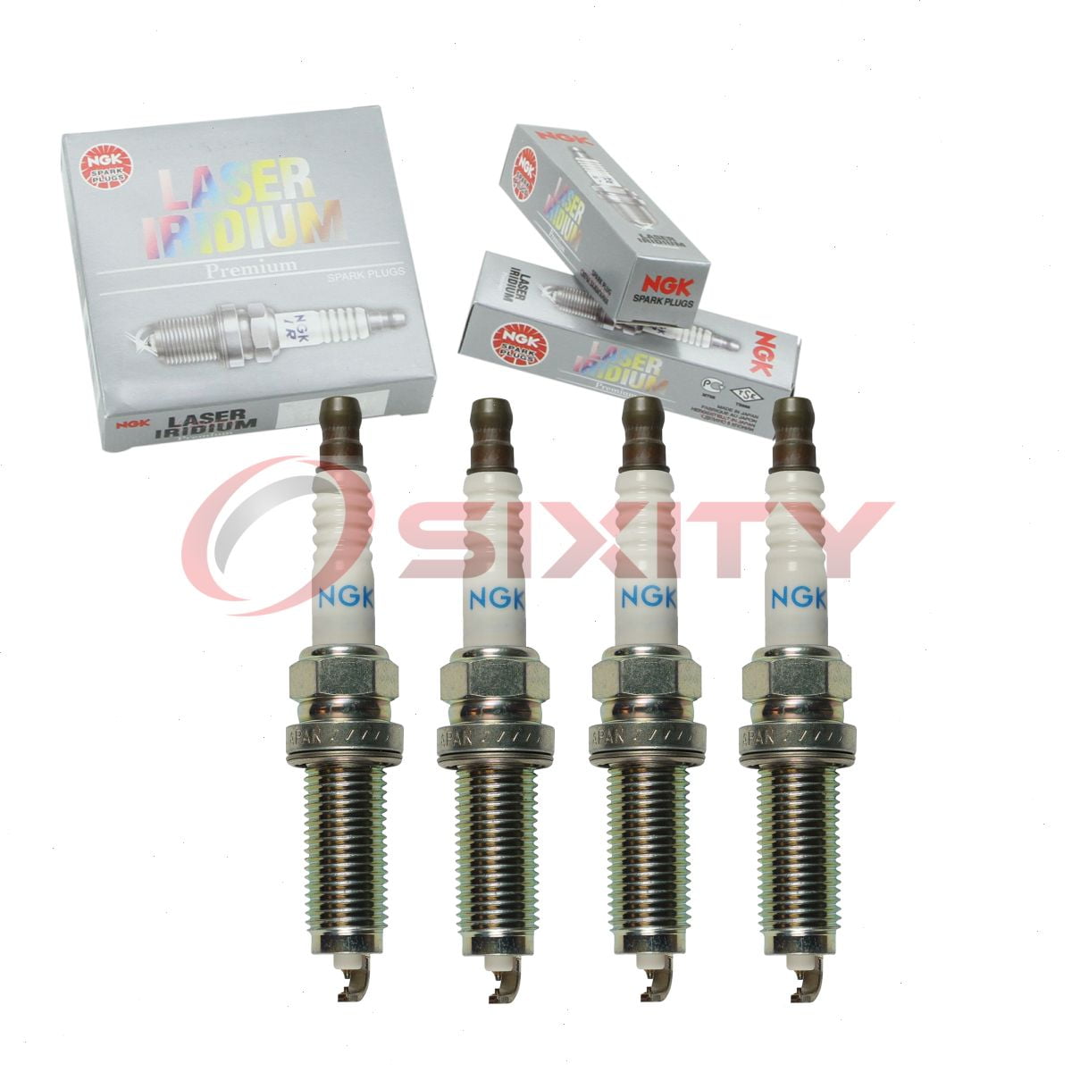 4 pc NGK 90137 Laser Iridium Spark Plugs for 12290-5R0 -0030 12290-5R0 ...