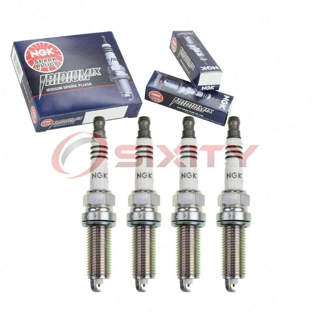 4 pc NGK 91187 Iridium IX Spark Plugs for XP5684 Ignition Wire Secondary - Walmart.com