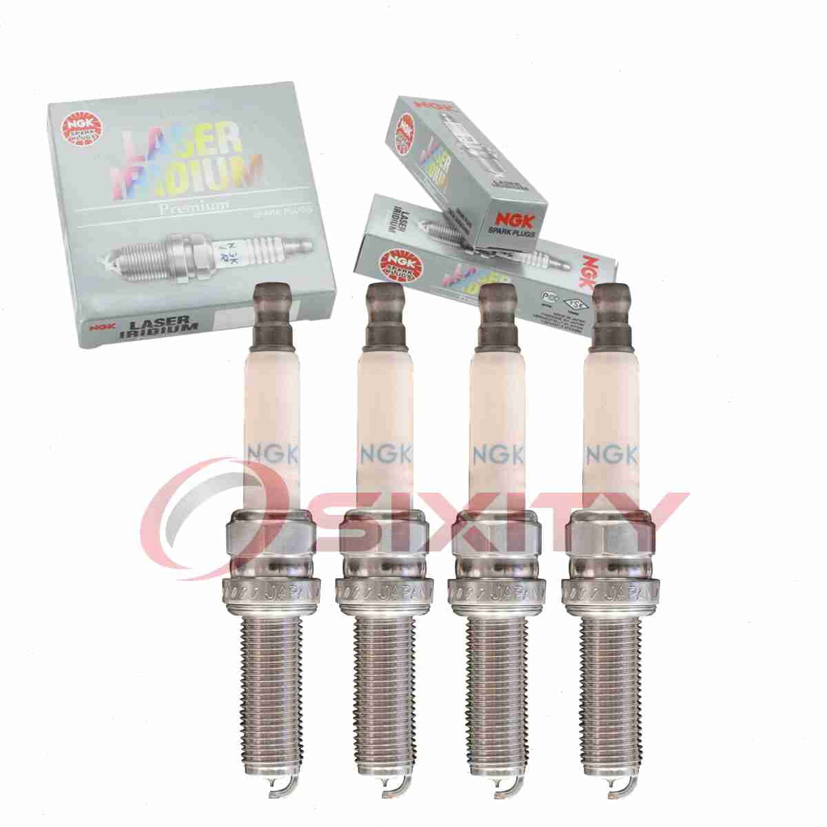 4 pc NGK 92288 Laser Iridium Spark Plugs for 12 12 7 728 657 Ignition ...