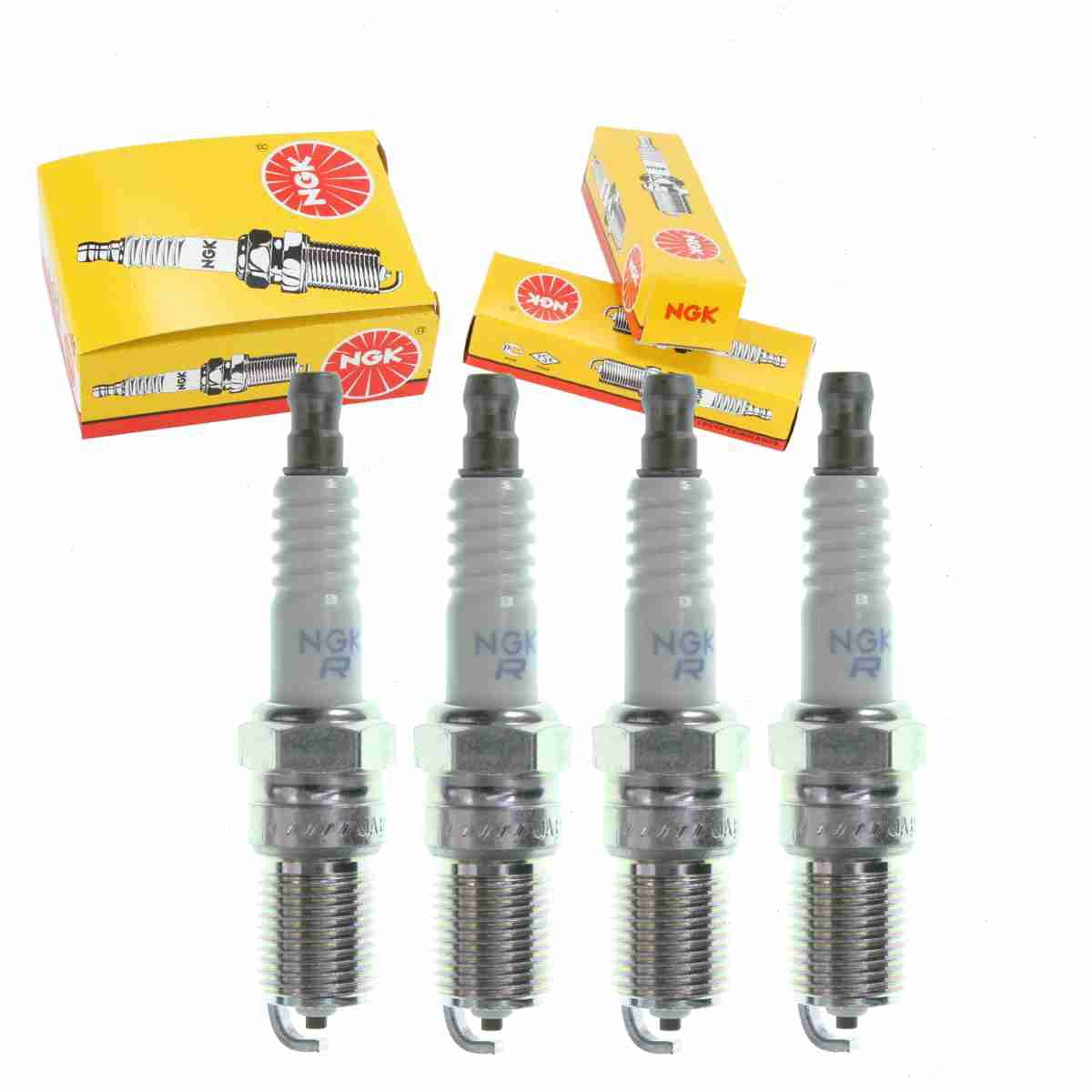 4 pc NGK 92838 Standard Spark Plugs for 9L8E-12405-AC CGSF22N SP518 ...