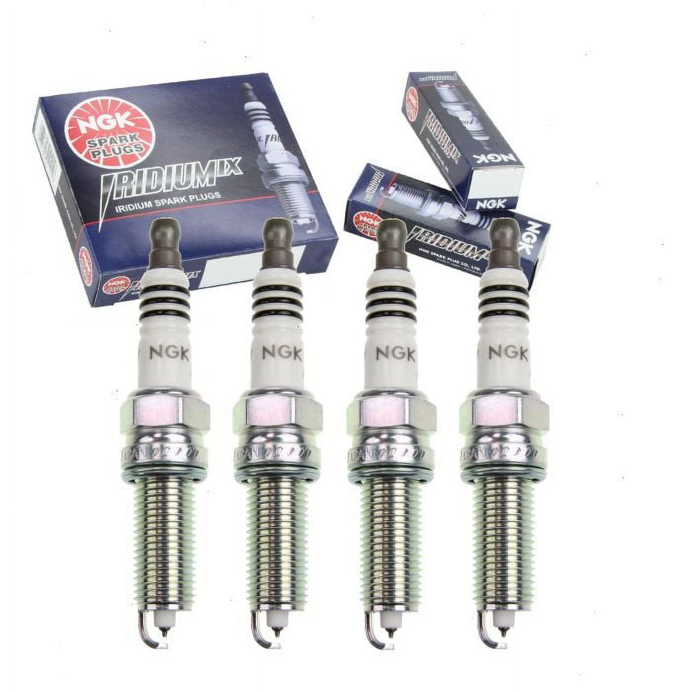 4 pc NGK 92873 Iridium IX Spark Plugs for XP6203 Ignition Wire Secondary - Walmart.com