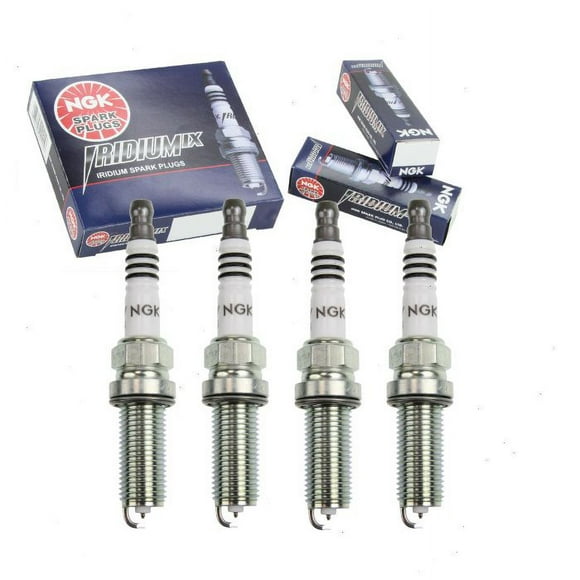 4 pc NGK 93501 Iridium IX Spark Plugs for XP5682 XP5683 Ignition Wire ...
