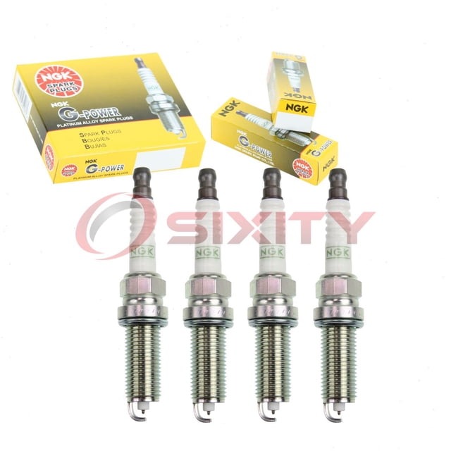 4 pc NGK 95830 G-Power Spark Plugs for Ignition Wire Secondary ...