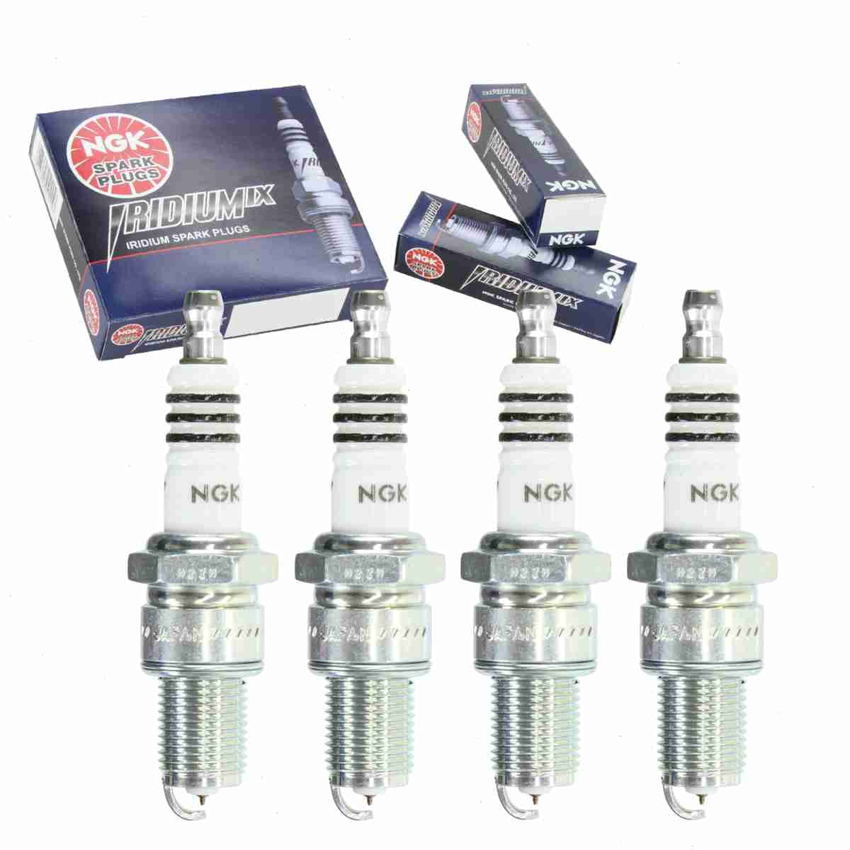 4 pc NGK Iridium IX Spark Plugs compatible with Toyota Pickup 1.9L 2.0L ...