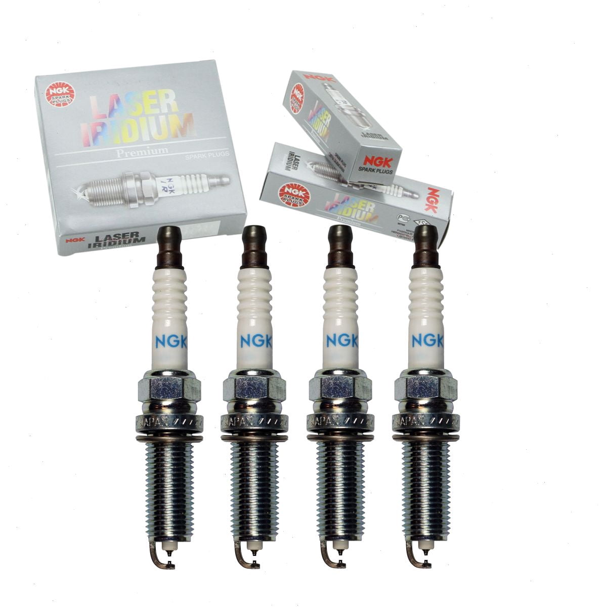 4 pc NGK Laser Iridium Spark Plugs compatible with Honda Civic 2.0L L4 ...