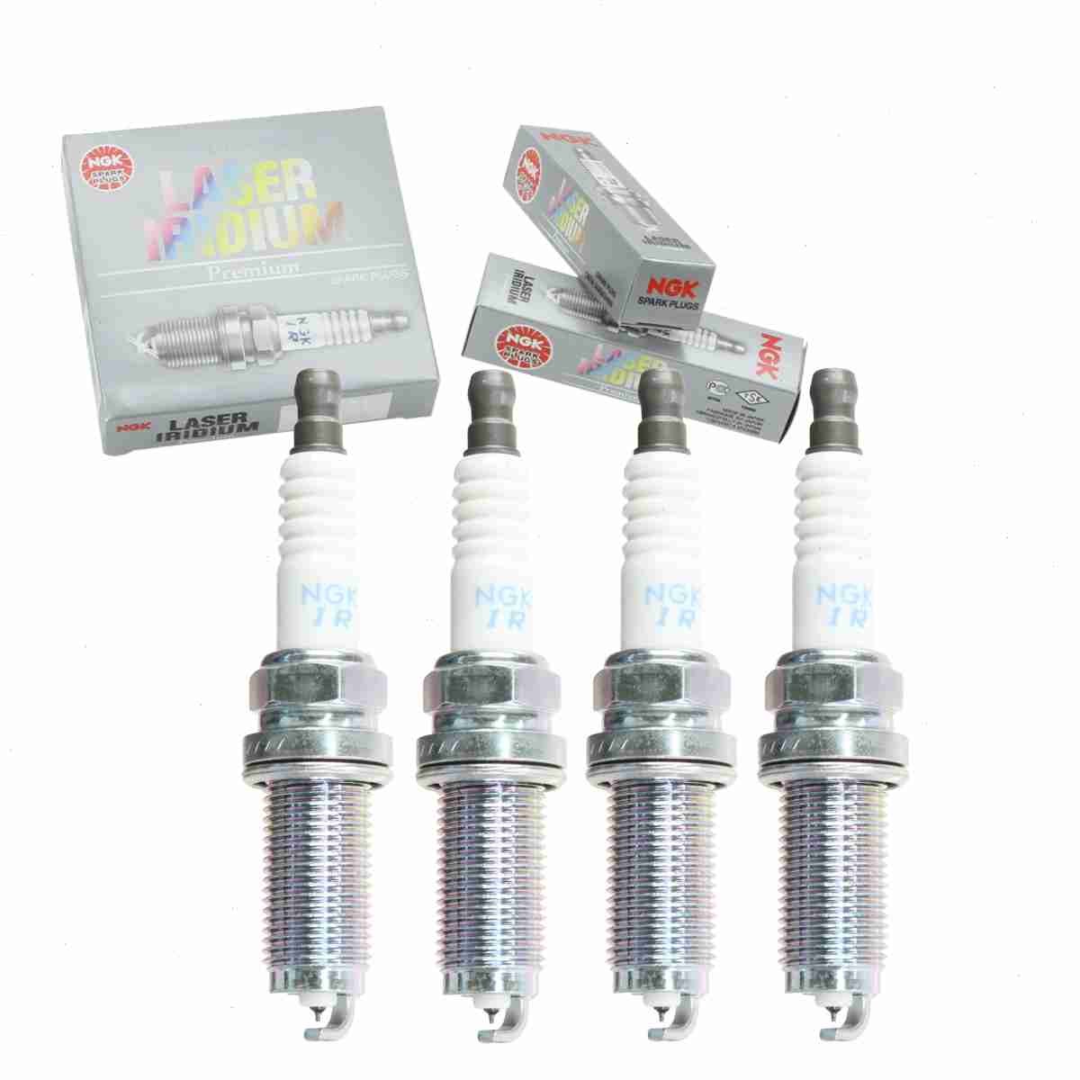 4 pc NGK 90607 Laser Iridium Spark Plugs for 41-814 4314 4513 4718 6M8G ...