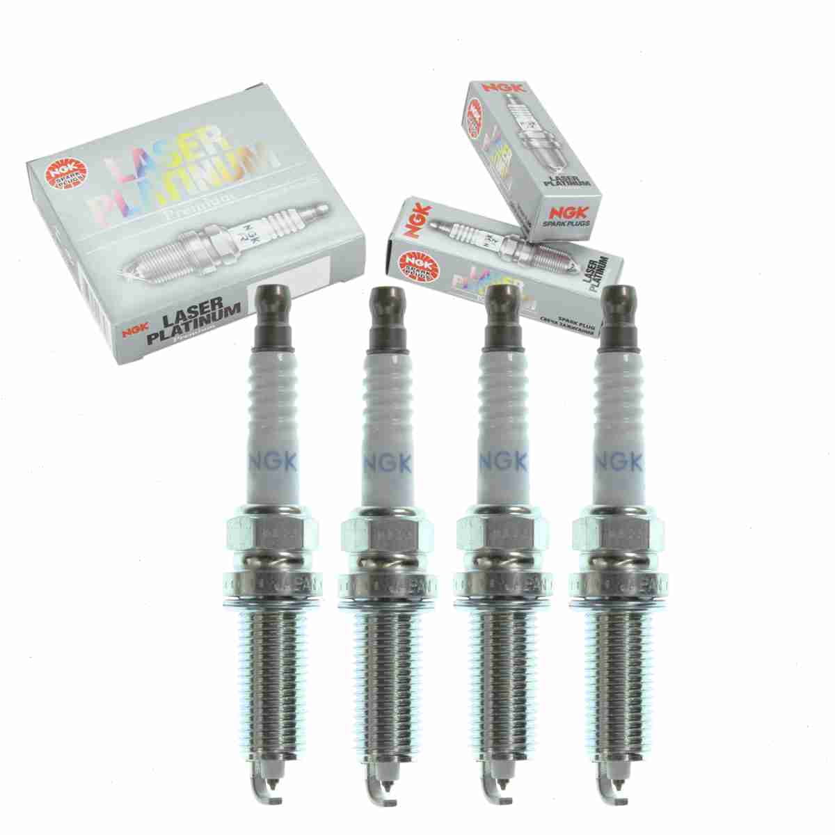 4 pc NGK Laser Platinum Spark Plugs compatible with Nissan Sentra 1.8L ...