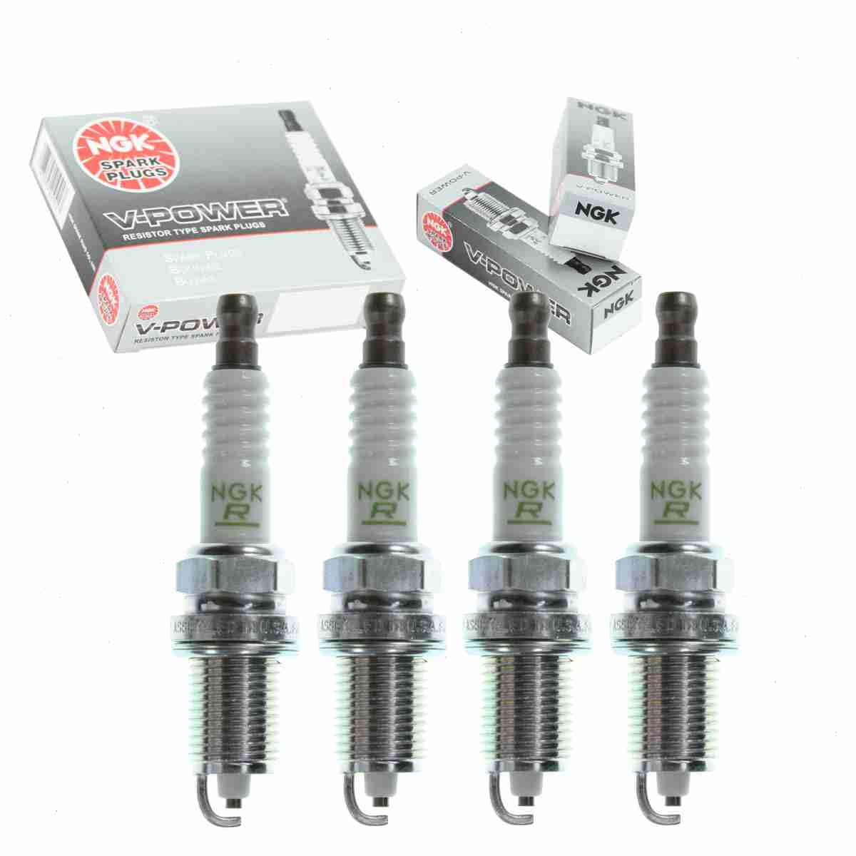 Sixity Auto 4 pc NGK V-Power Spark Plugs for Honda Accord 90-02 ...