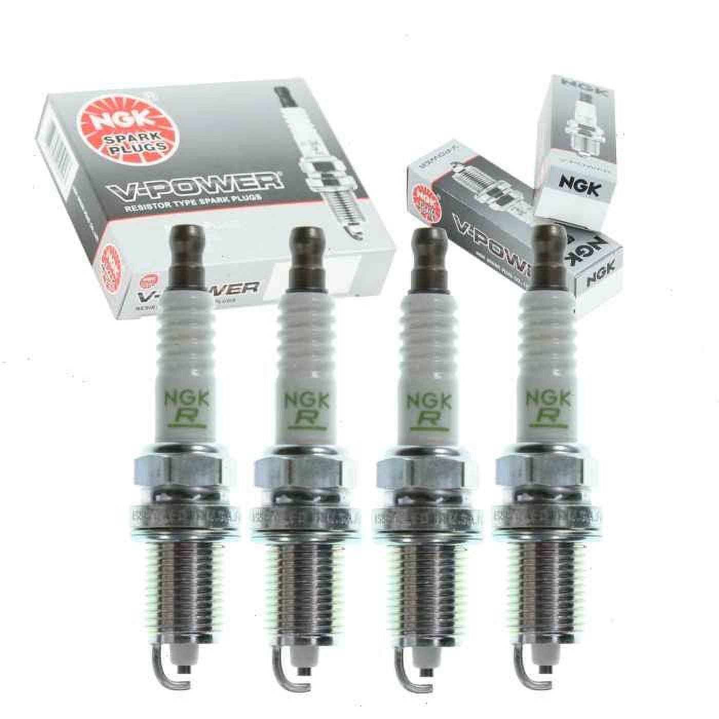 4 pc NGK V-Power Spark Plugs compatible with Kia Soul 2.0L L4 2010-2011 ...