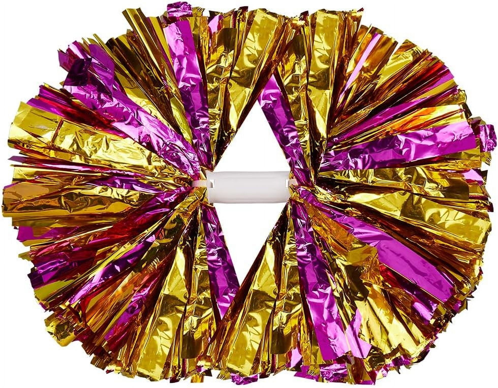 4 pc Plastic Cheerleading Pom Poms Cheerleading Hand Flowers for Girls ...