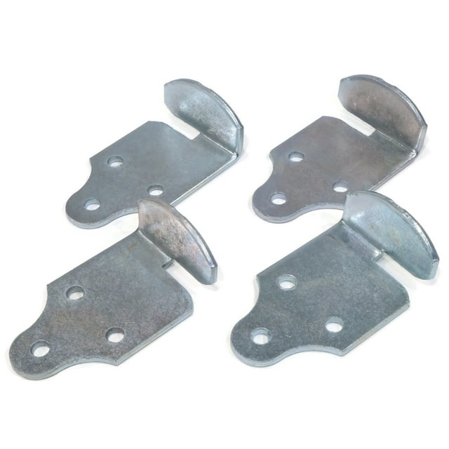 4 pc Stake Rack Corner Connector Brackets Set For Utility Trailers ...