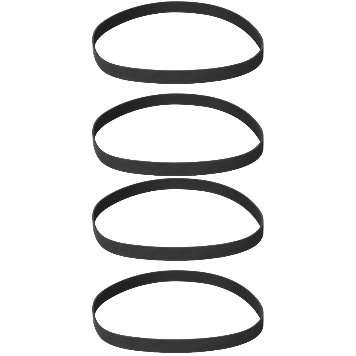 4 pcs 5mm Width 65mm Diameter Mix Cassette Tape Machine Belts Assorted ...