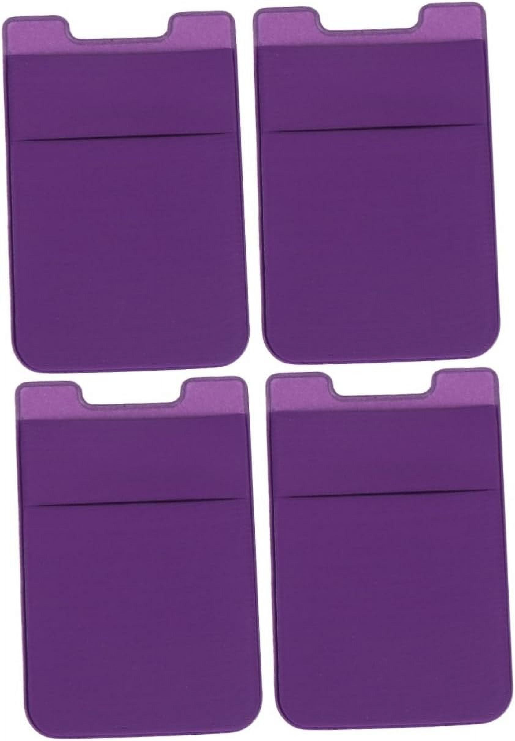 4 pcs Adhesive of - Double Patch Cell Cellphone Wallet Pocket Holder ...