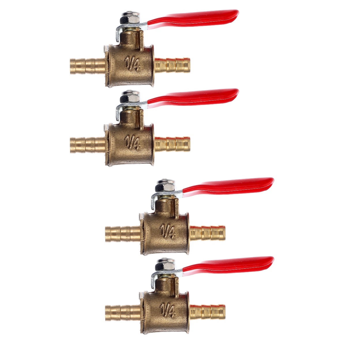4 pcs Air Ball Valves Shut Cut Off Valves Air Compressor Valves For ...