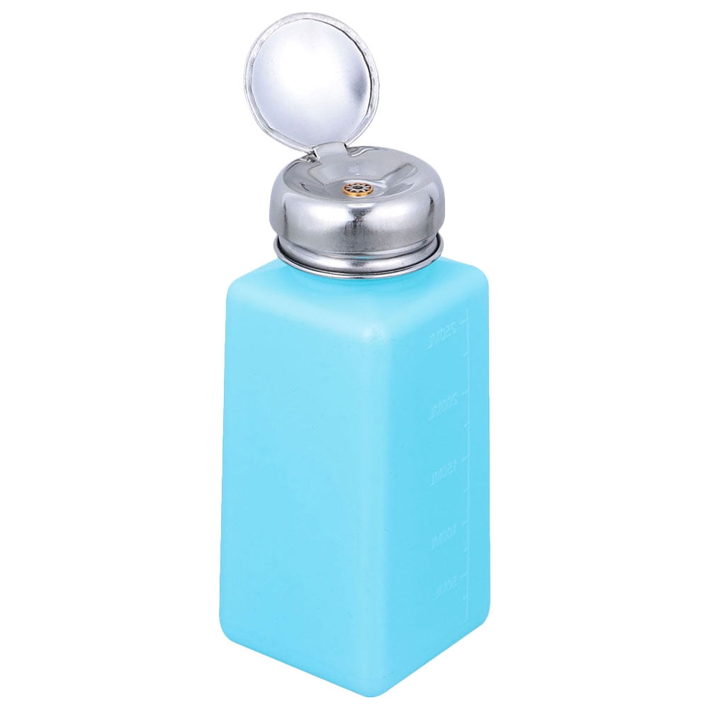 4 pcs Alcohol Liquid Push Down Pump Dispenser Empty Bottle Dispenser ...