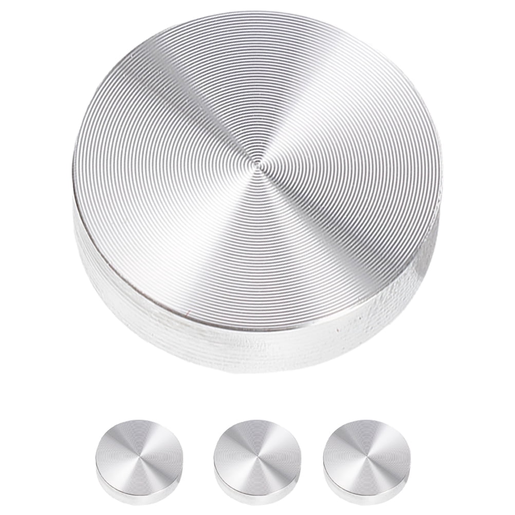 4 pcs Aluminum Alloy Circle Disc Adapter Glass Table Circle Disc ...