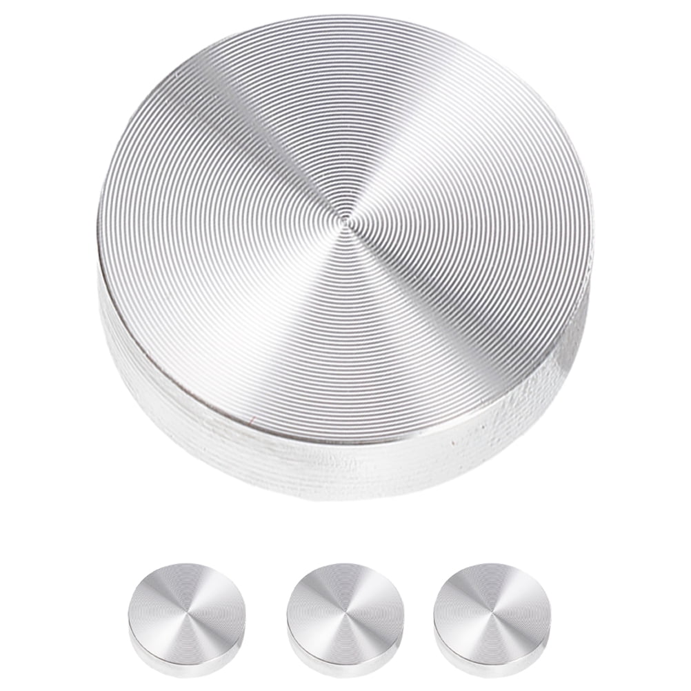 4 pcs Aluminum Alloy Circle Disc Adapter Glass Table Circle Disc ...