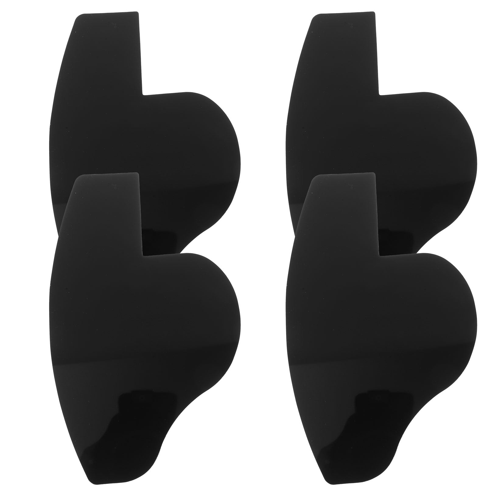 4 pcs Beard Shaping Template Hairline Enhancer Tool Applicator Card ...