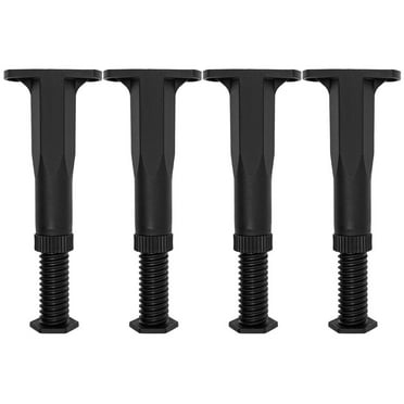 HOTBEST Solid Wood Furniture Legs, Pack of 4 Sofa Cabinets Beds Leg ...