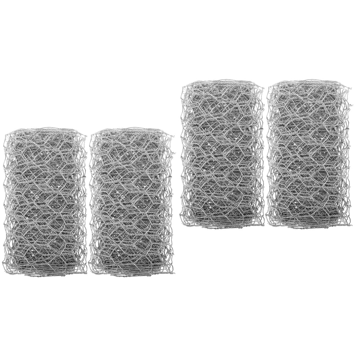 4 pcs Chicken Wire Fencing Garden Poultry Wire Mesh Fence Yard Floral ...