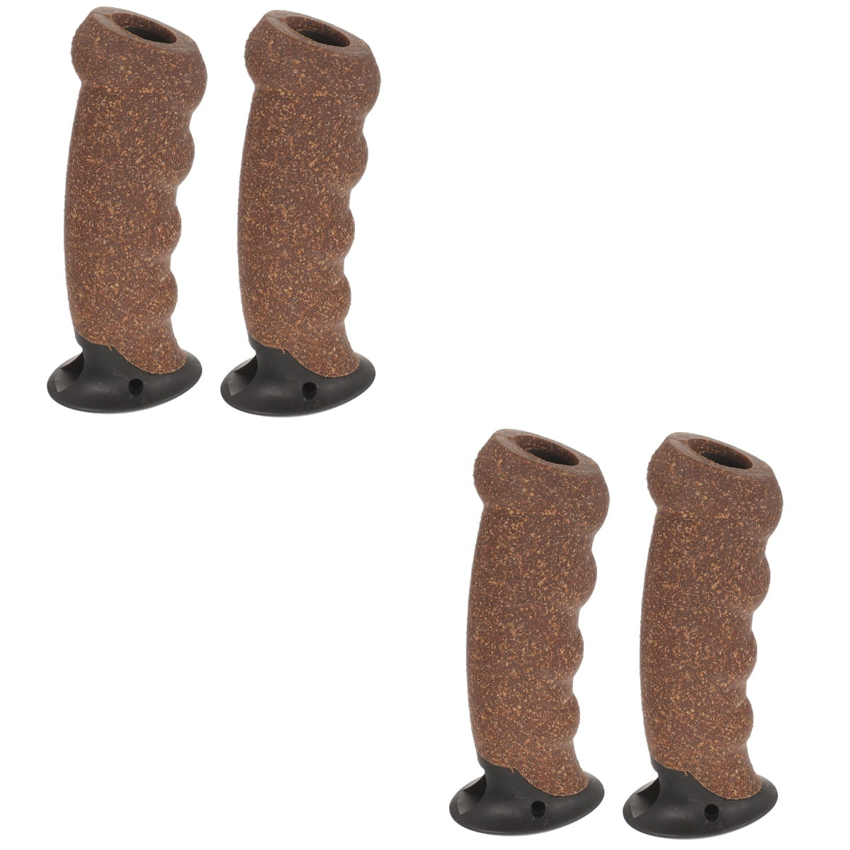 4 pcs Cork Trekking Pole Handle Outdoor Hiking Pole Grip Replaceable ...