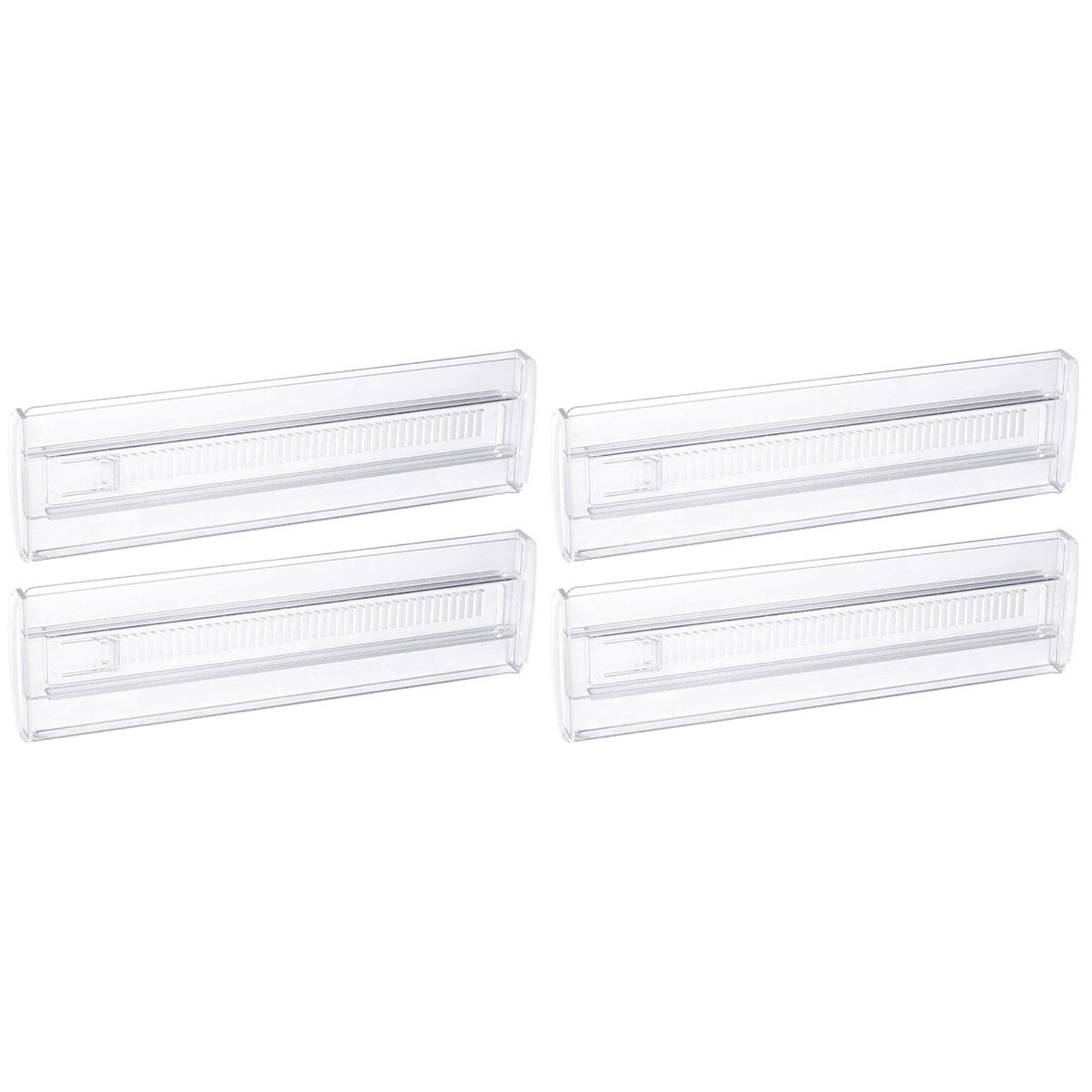 4 pcs Flexible Drawer Divider Board Items Classification Separator ...