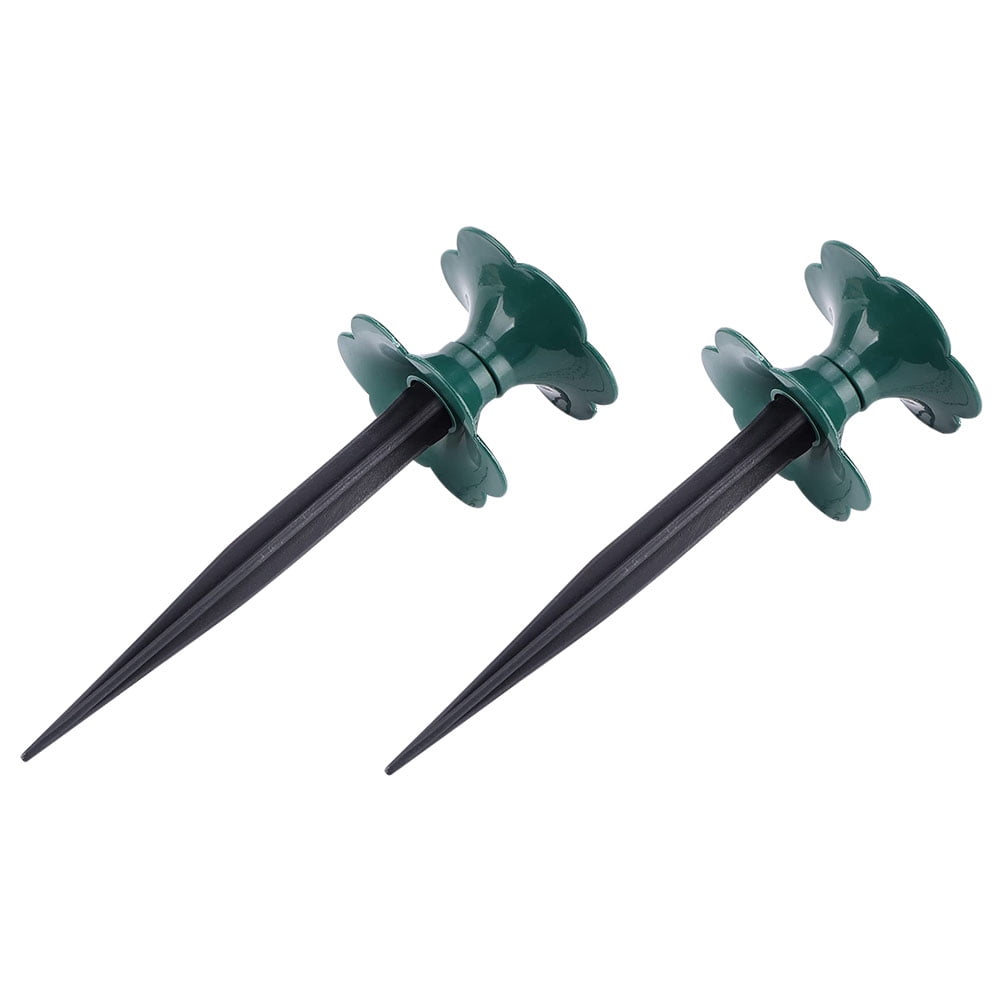 4 pcs Gardening Water Hose Guide Stake Lawn Water Hose Holder Organizer ...